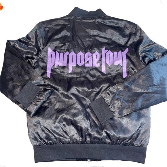 Justin Bieber | Jackets & Coats | Justin Bieber Purpose Tour Bomber ...